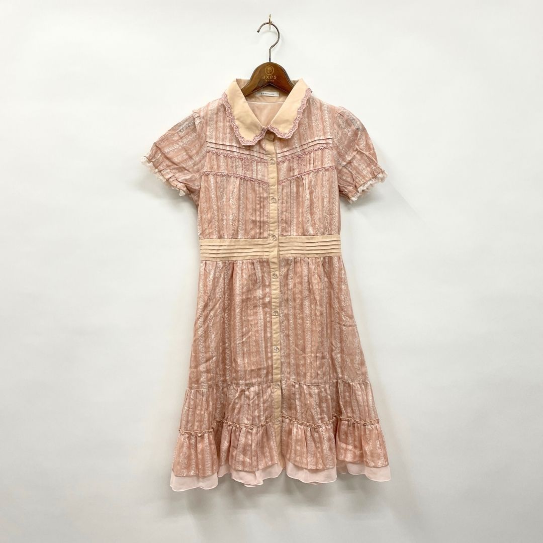 ストライプレース柄ドビーOP – PASTEQIDOR