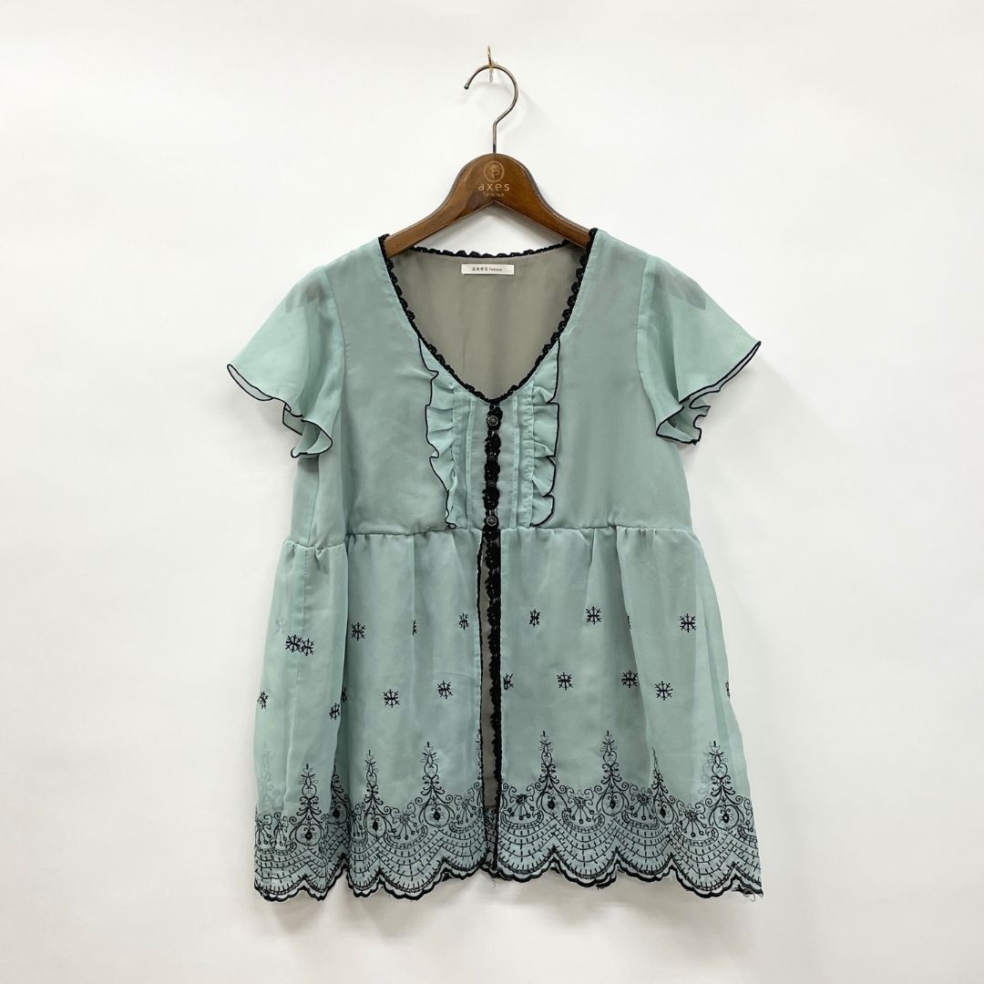 シフォン刺繍スリットBL – PASTEQIDOR