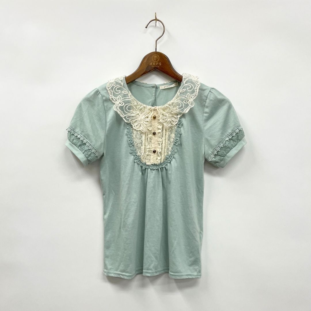 蝶レース襟ブロッキングPO – PASTEQIDOR