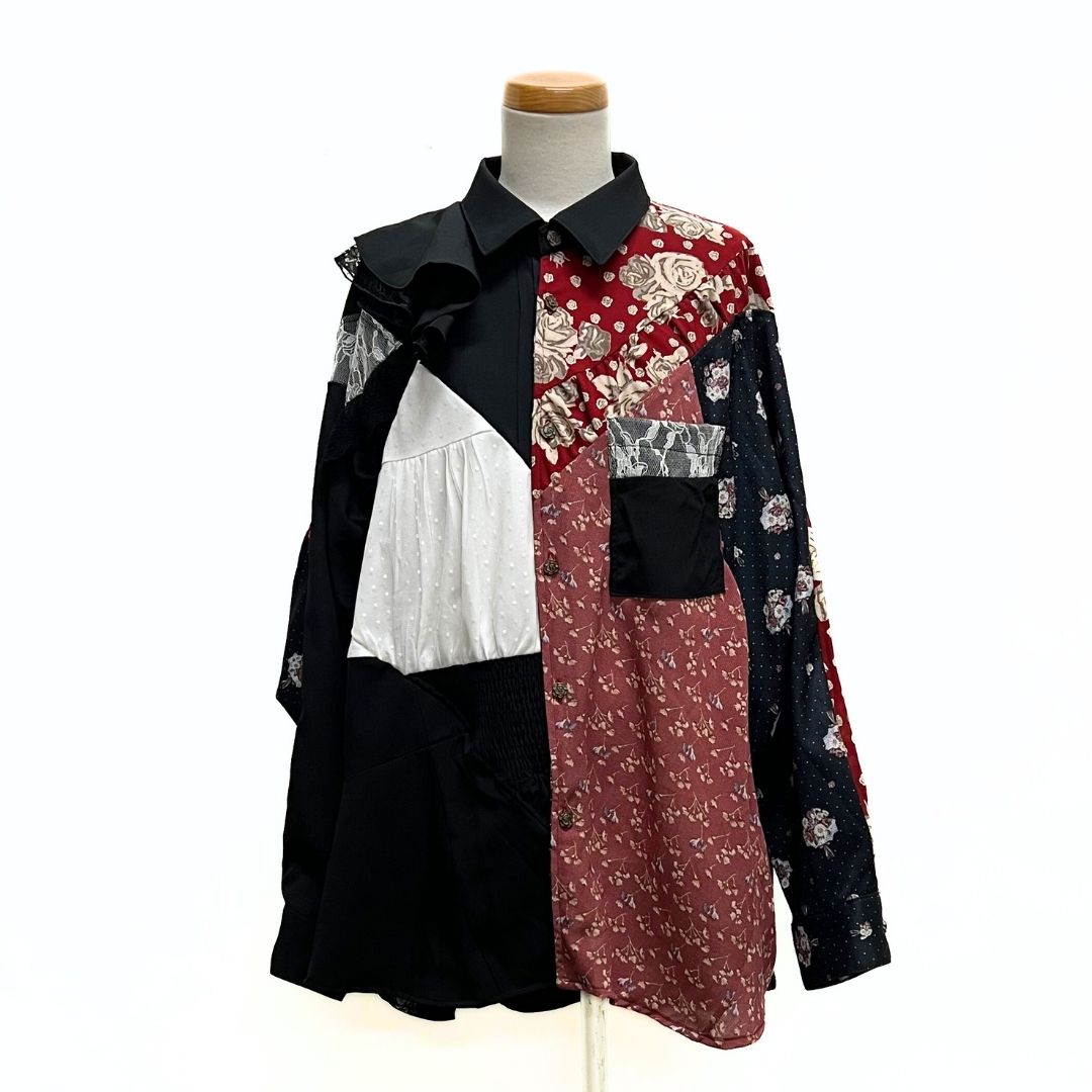 Re:make シャツ RED×BLACK – PASTEQIDOR