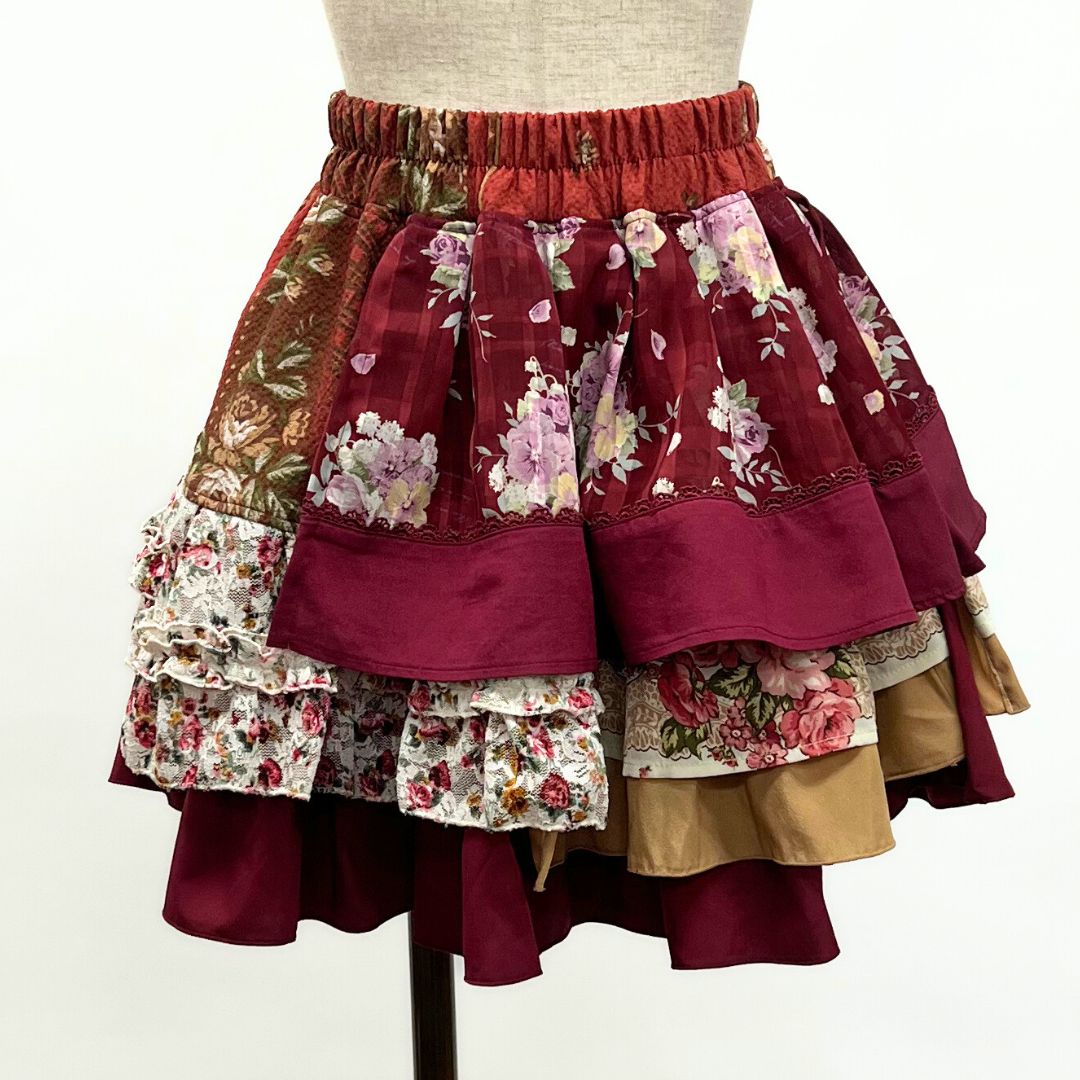 Re:make ミニスカート BORDEAUX – PASTEQIDOR