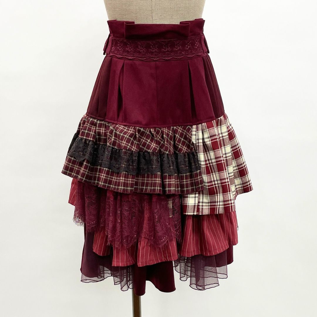 Re:make ミドルスカート BORDEAUX – PASTEQIDOR