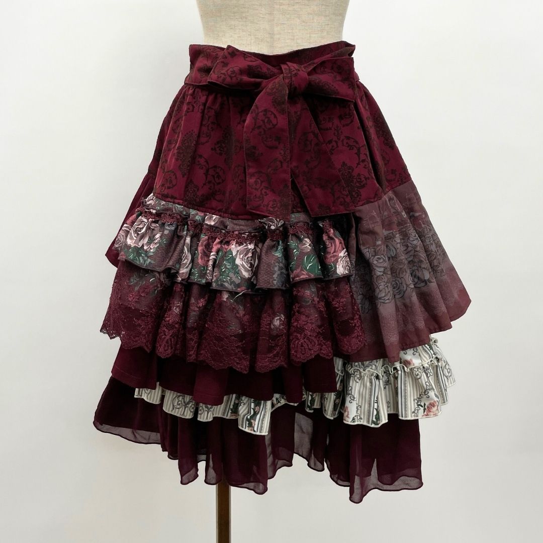 Re:make ミドルスカート BORDEAUX – PASTEQIDOR