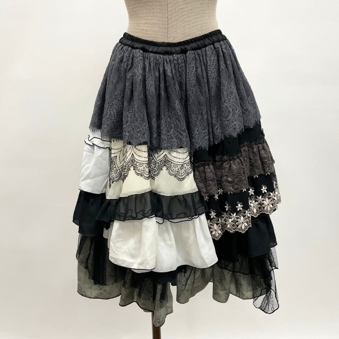 Re:make ミドルスカート BLACK – PASTEQIDOR