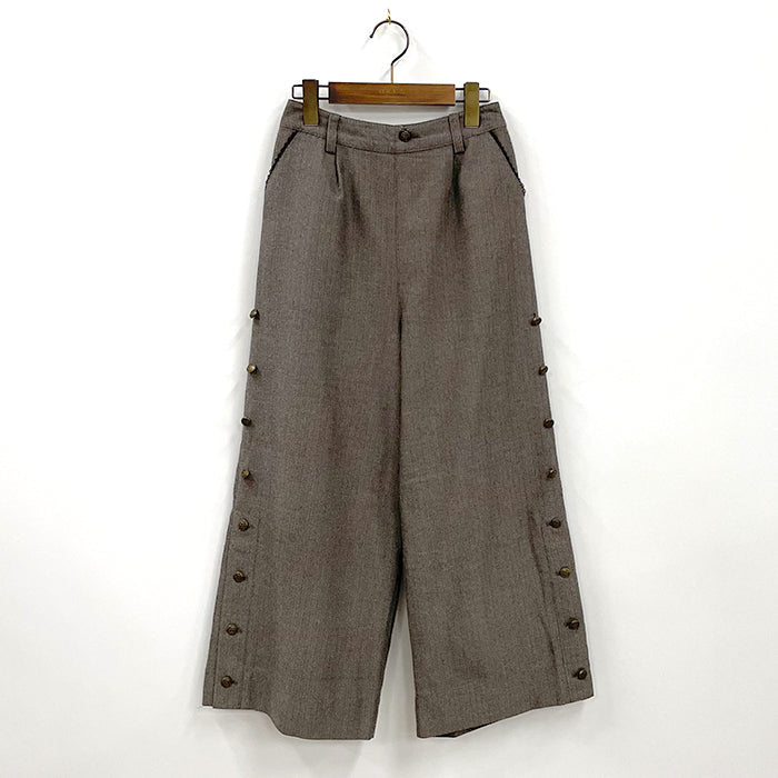 サイド釦デザインワイドPT – PASTEQIDOR