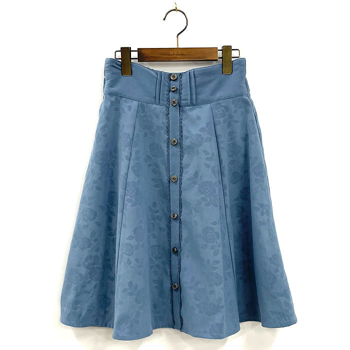 エンボスバラ柄フレアSK – PASTEQIDOR