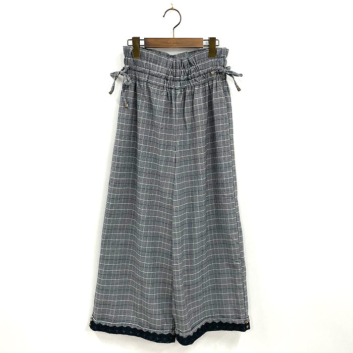 グレンチェック柄ワイドPT – PASTEQIDOR