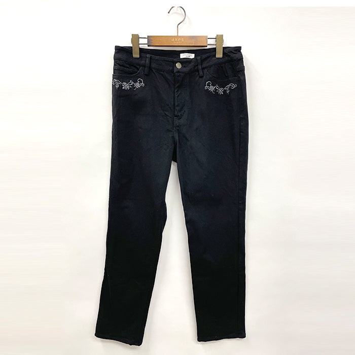 刺繍入り裏起毛ストレッチPT – PASTEQIDOR