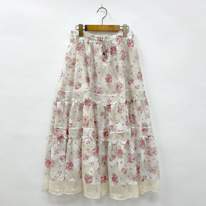 2way花柄ロングスカート – PASTEQIDOR