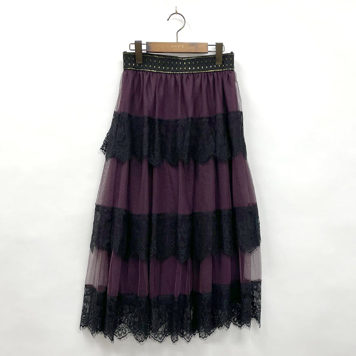 配色レーススカート – PASTEQIDOR