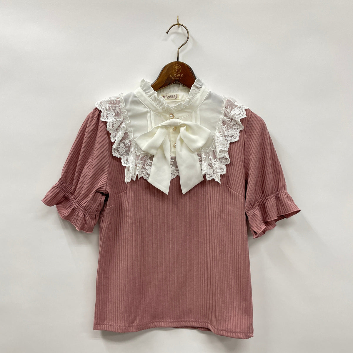 リボンブローチ付リブPO – PASTEQIDOR