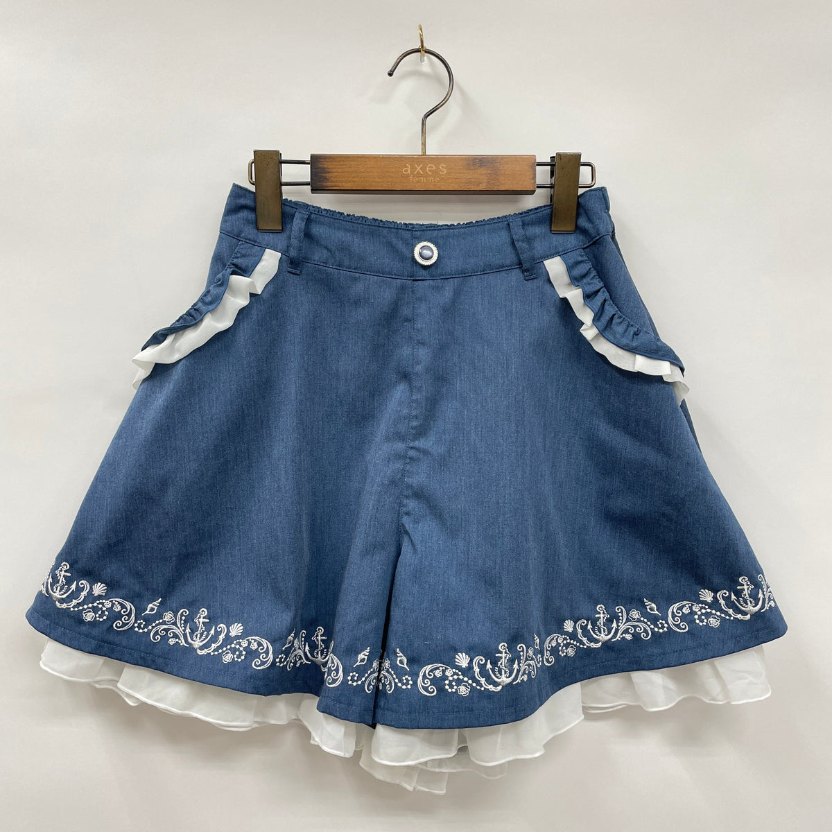 マリン刺繍キュロット – PASTEQIDOR