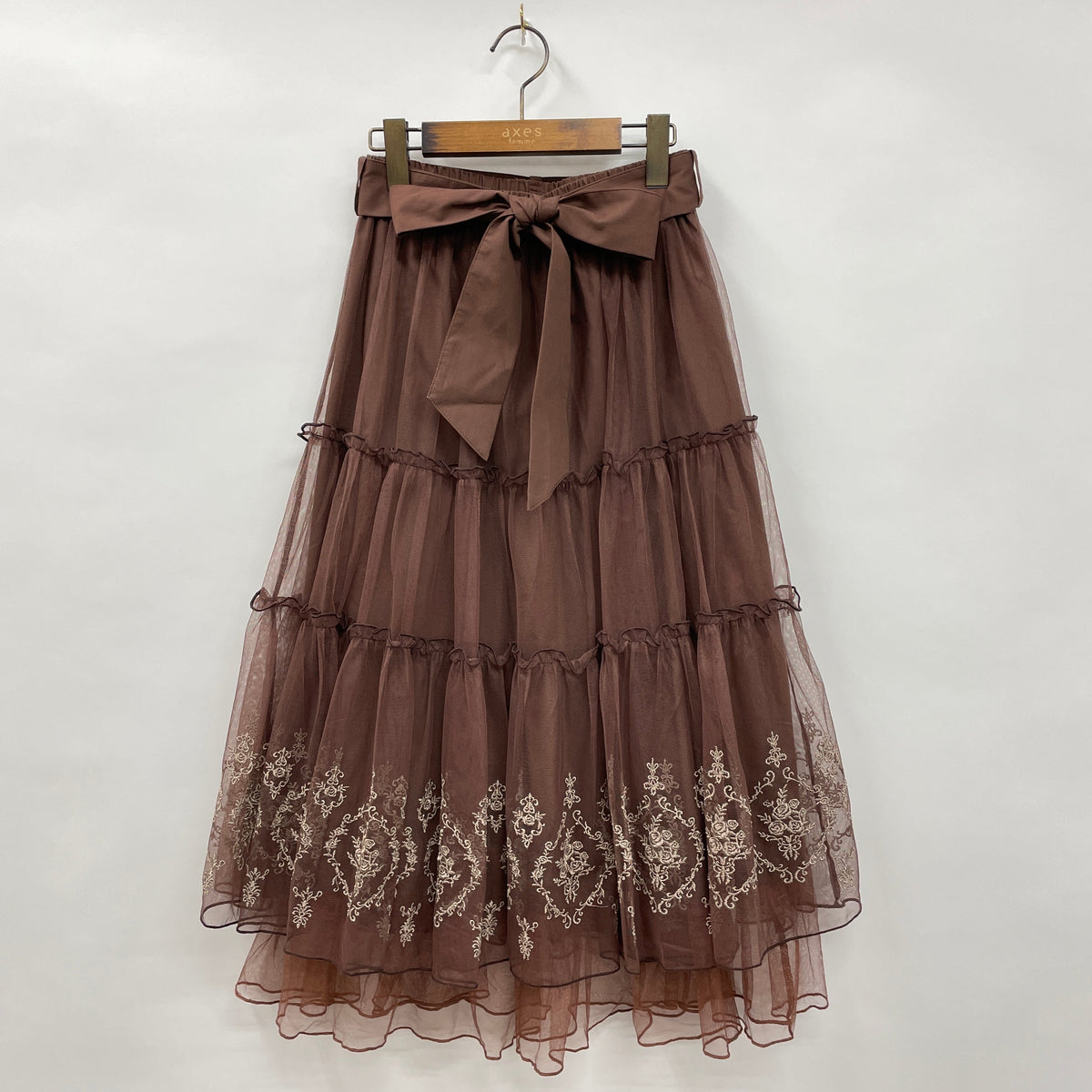 ローズ刺繍チュールSK – PASTEQIDOR